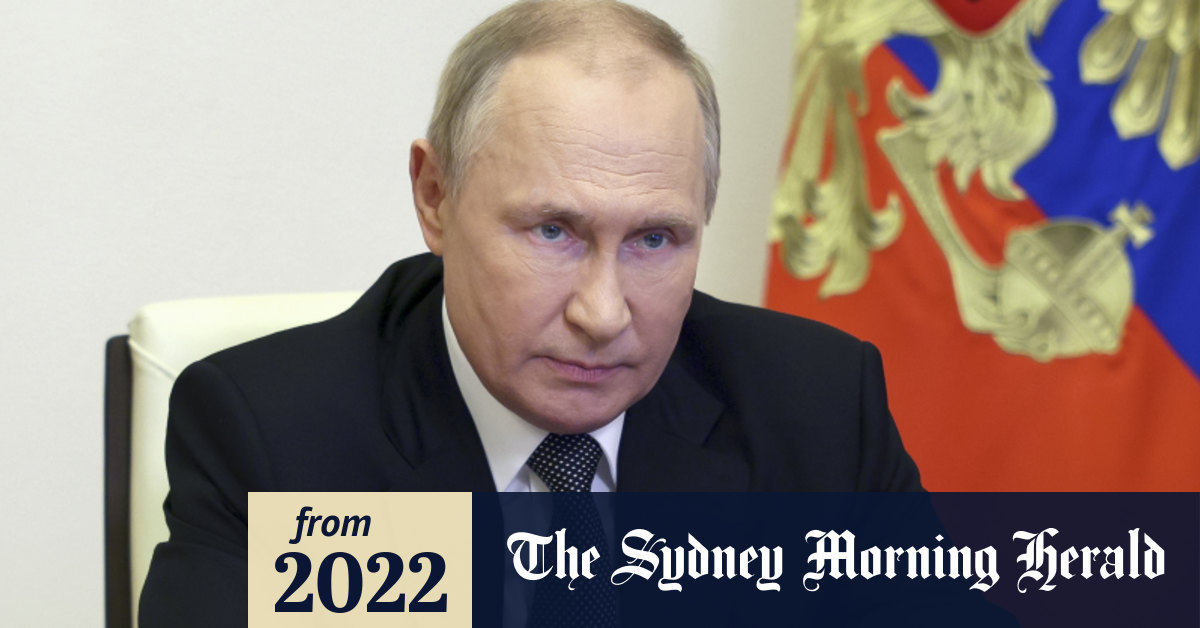Russia Ukraine War Putin Escalates War With Martial Law As He Faces